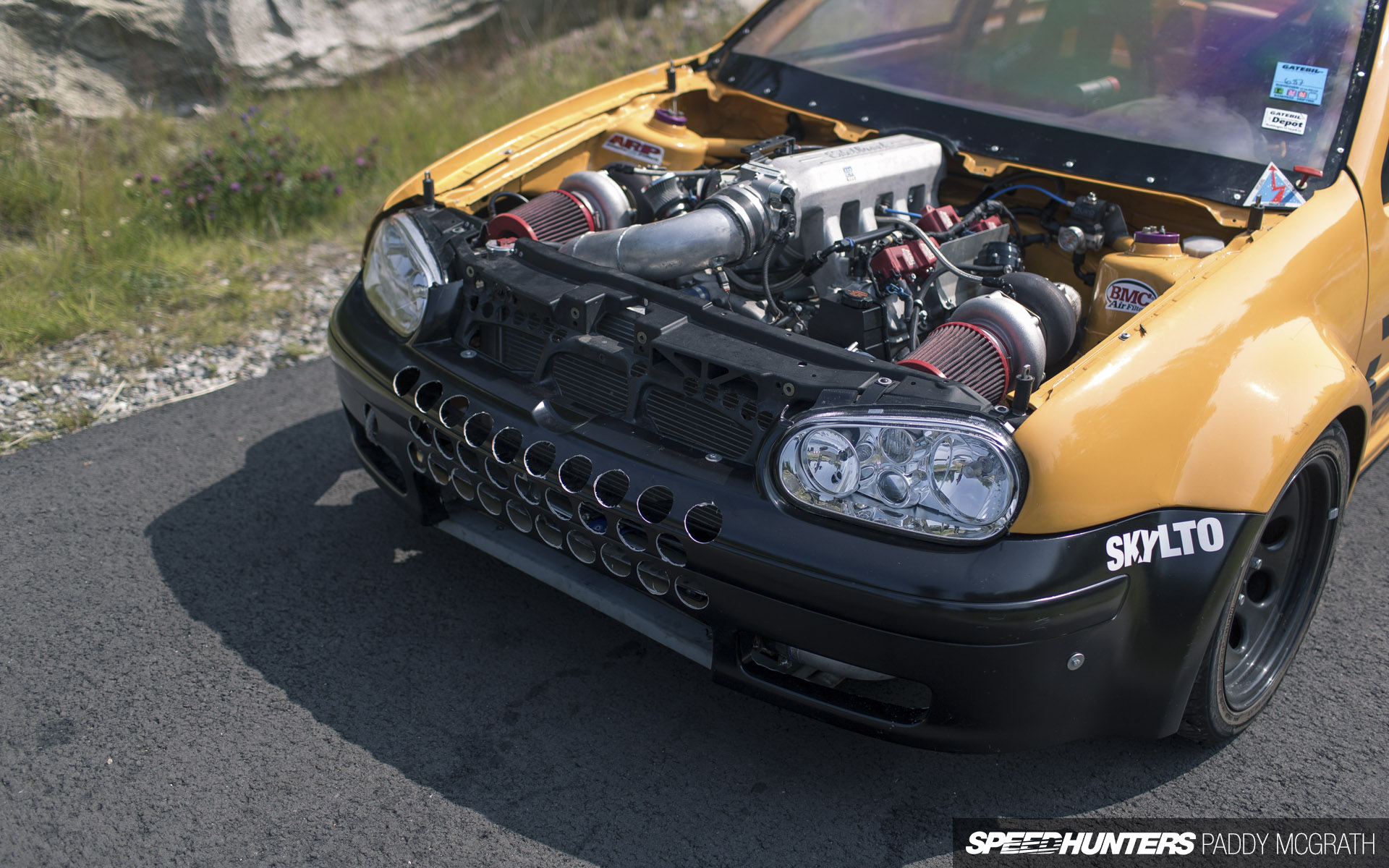 Two Turbos, Eight Cylinders:A VW Golf To Decimate All - Speedhunters