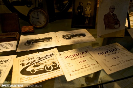 The Morgan Motor Company factory in Malvern, celebrating its centenary ...