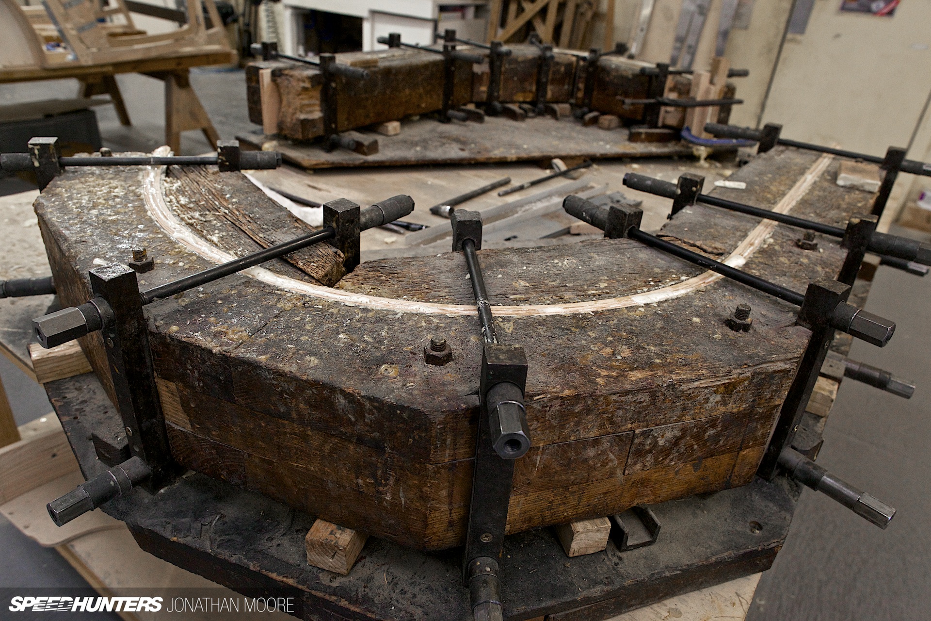 The Morgan Motor Company factory in Malvern, celebrating its centenary ...