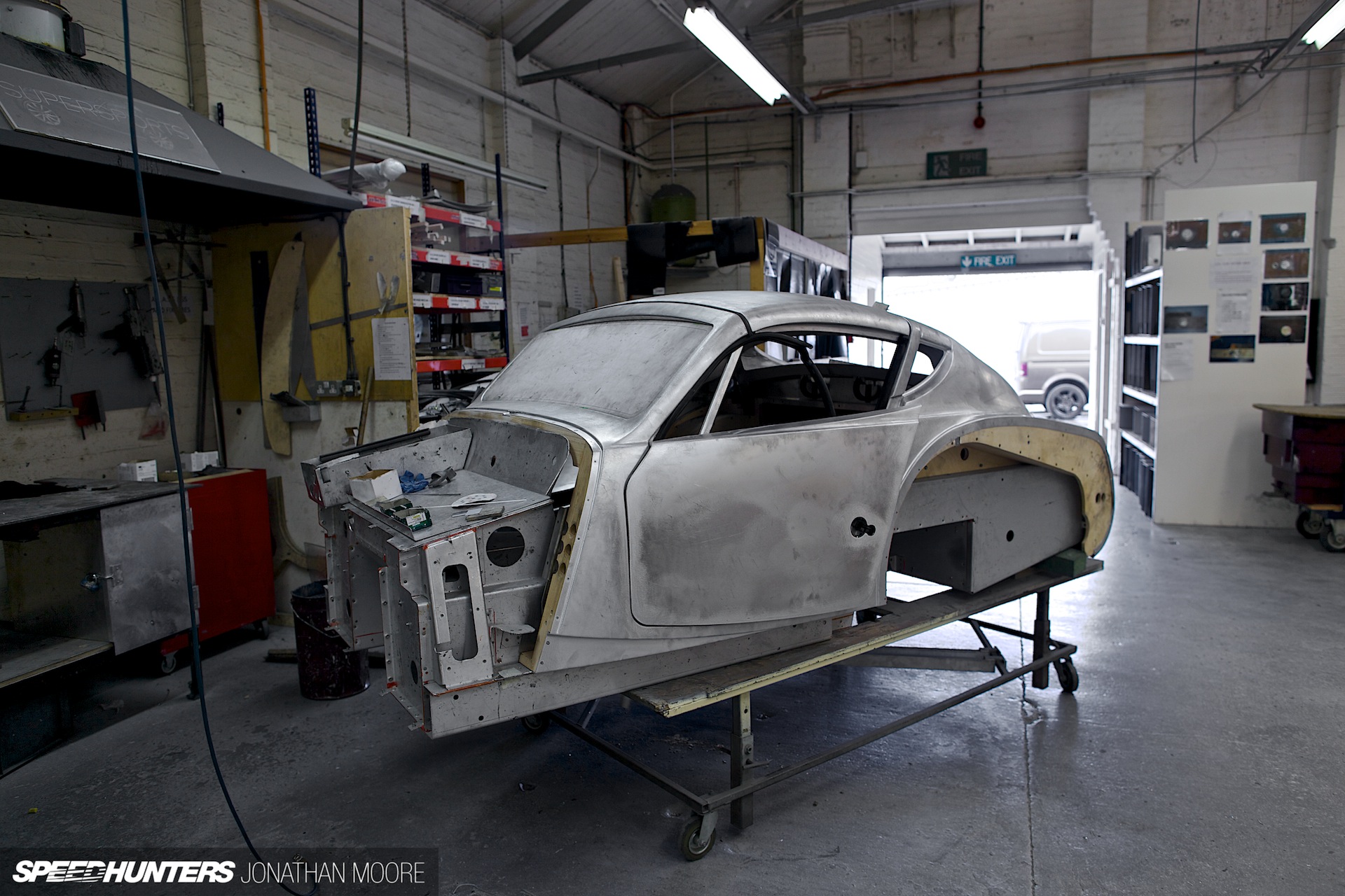 The Morgan Motor Company factory in Malvern, celebrating its centenary ...