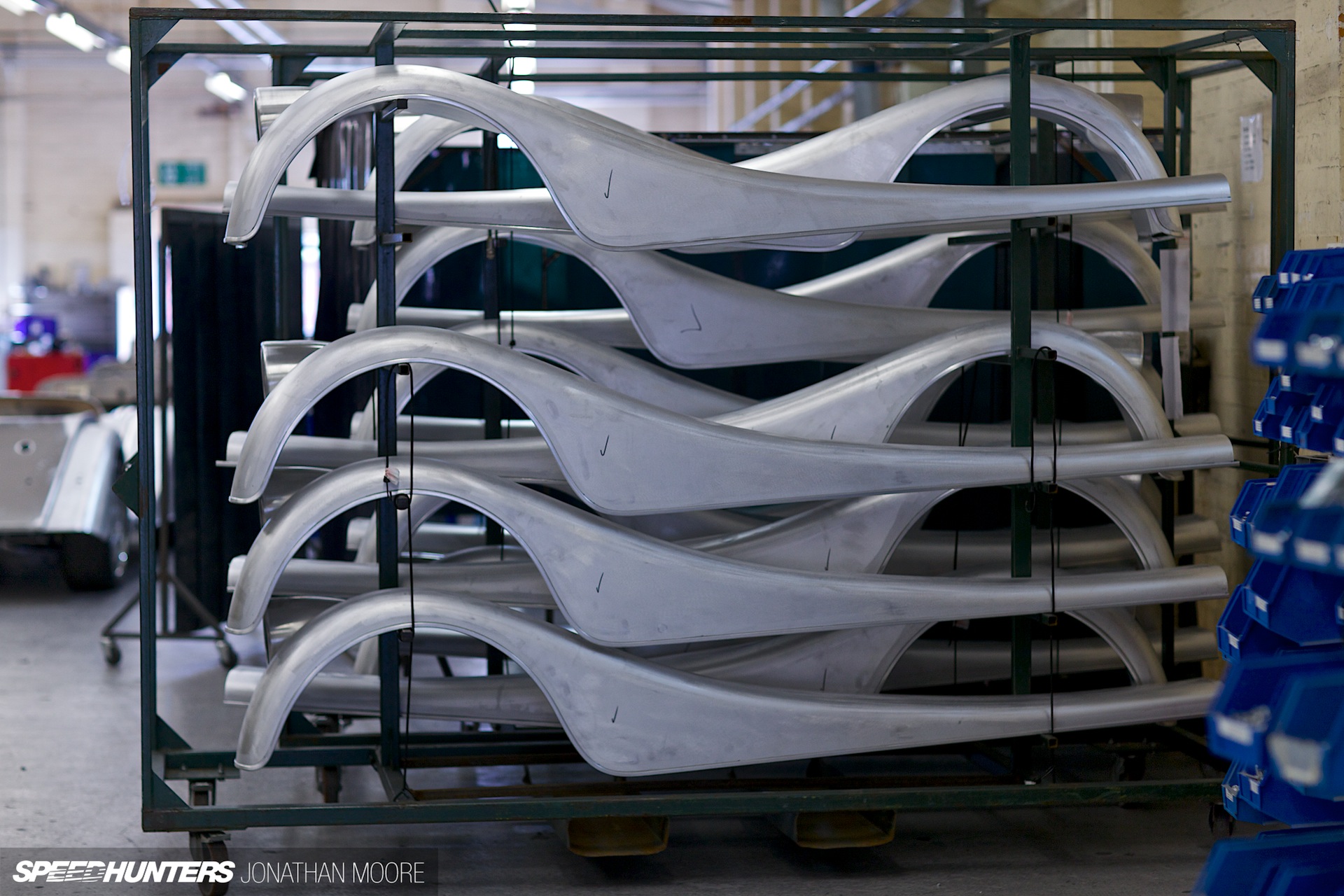 The Morgan Motor Company factory in Malvern, celebrating its centenary ...