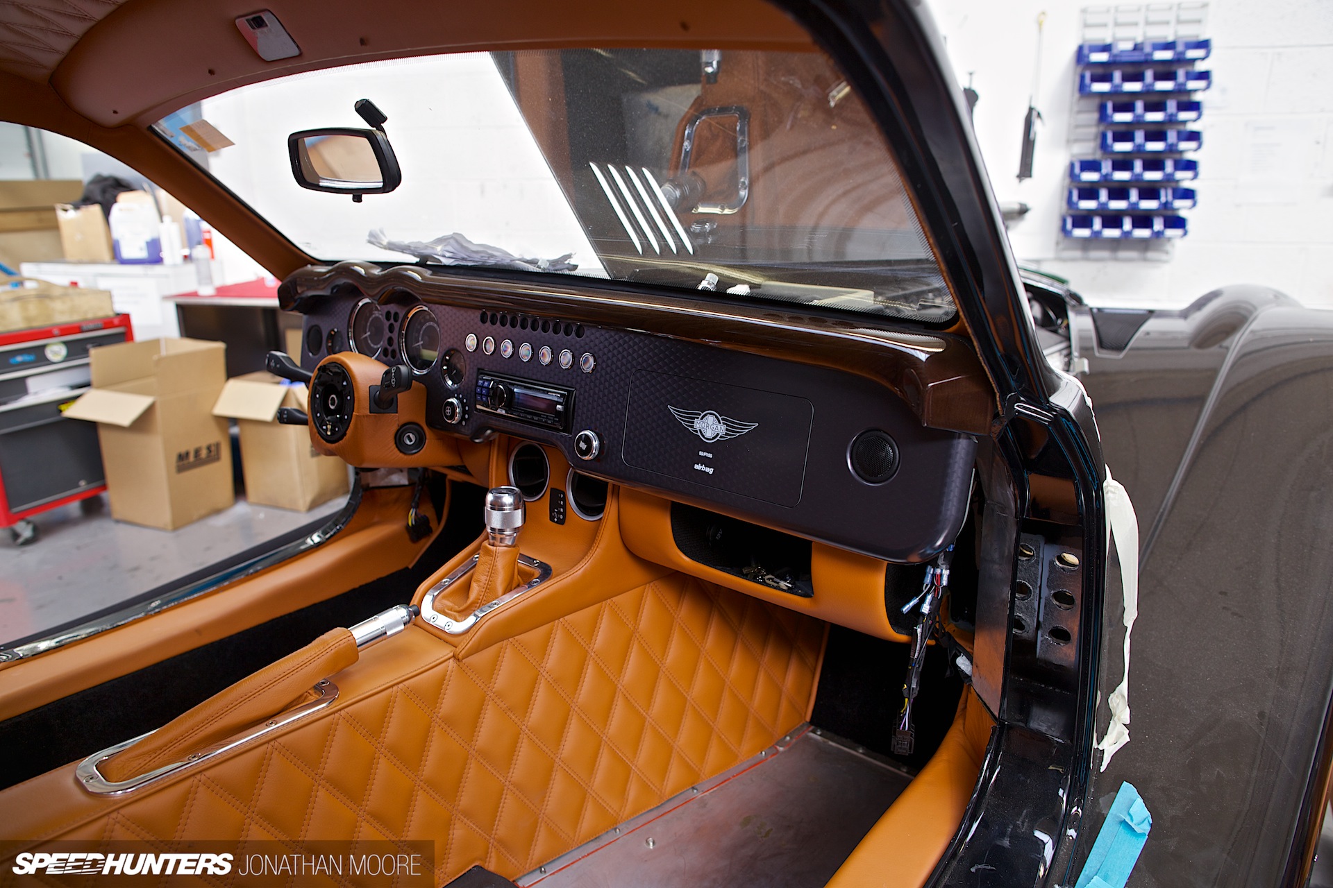 The Morgan Motor Company factory in Malvern, celebrating its centenary ...