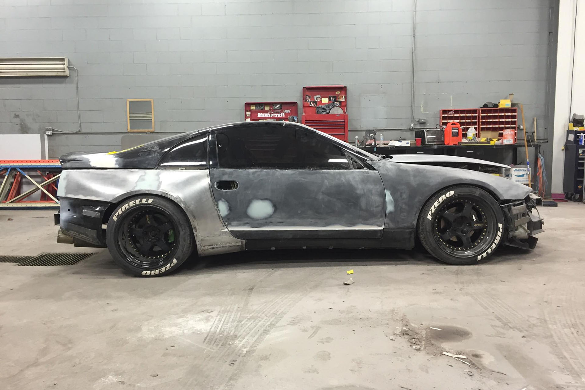 Bucking The Fiberglass Trend With A Steel Wide-Body 300ZX - Speedhunters