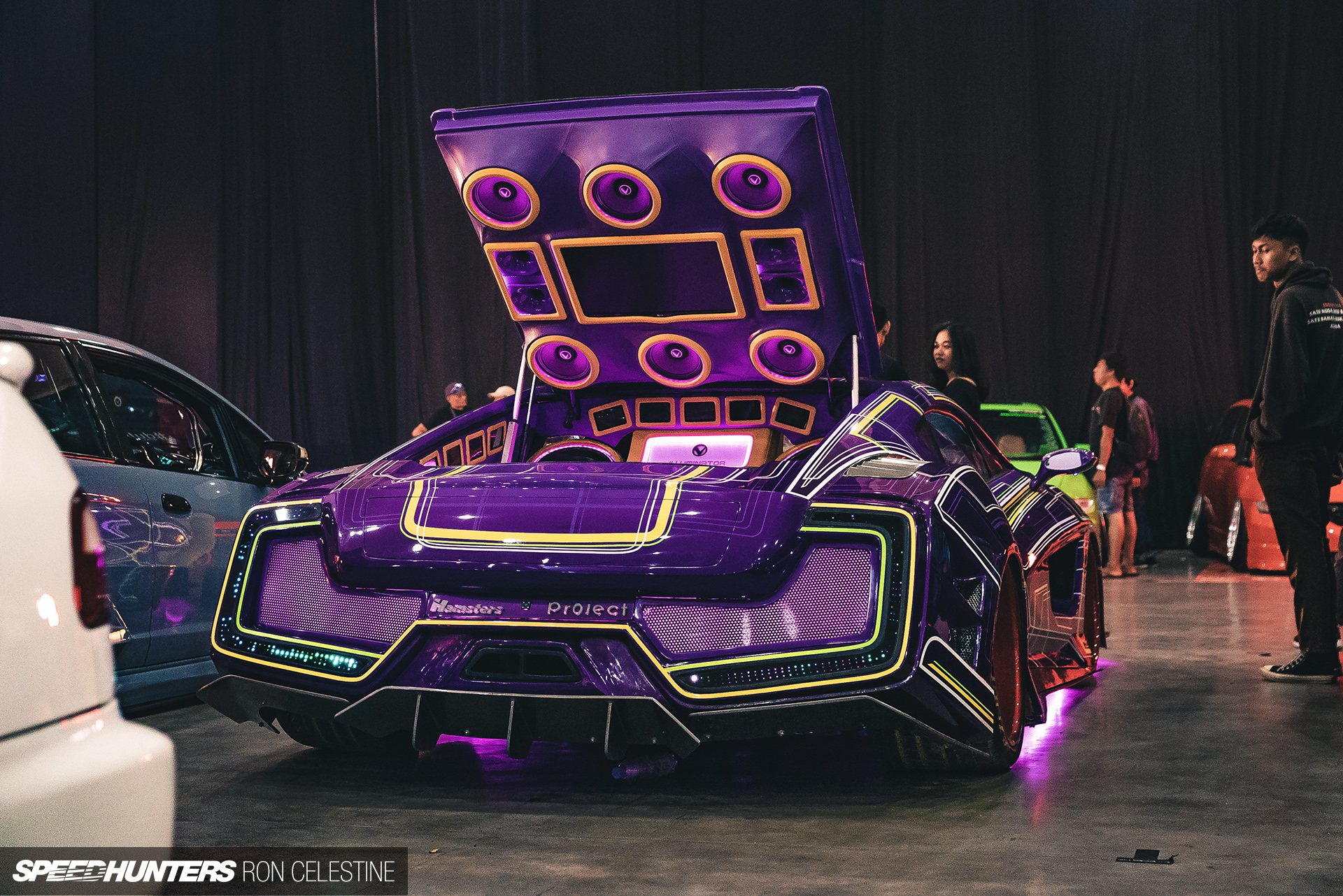 Chasser l'extrême à Black Auto Battle Indonesia - Wash Wash