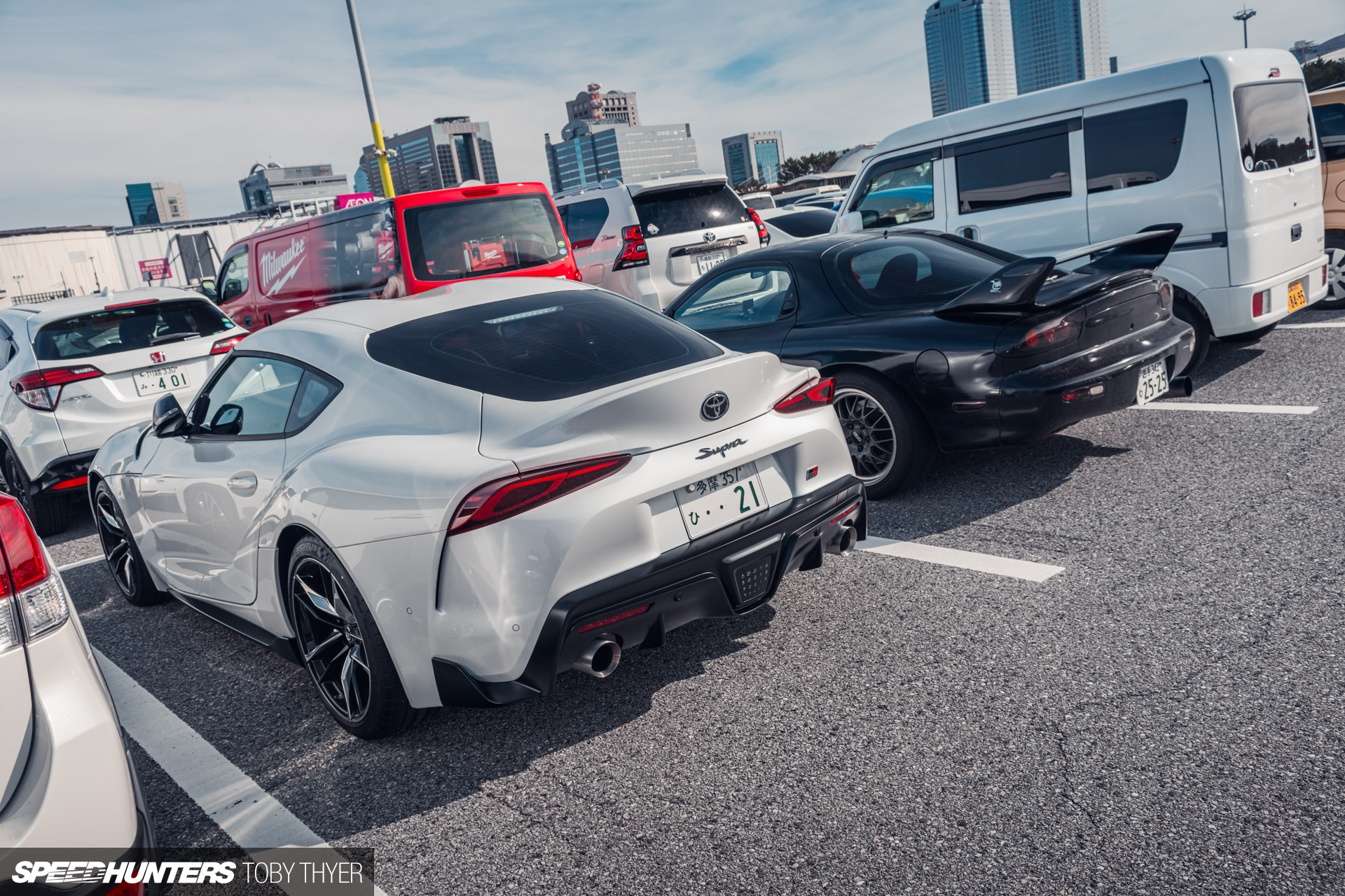 GT-R vs Supra (& More) In The TAS Car Park - Speedhunters