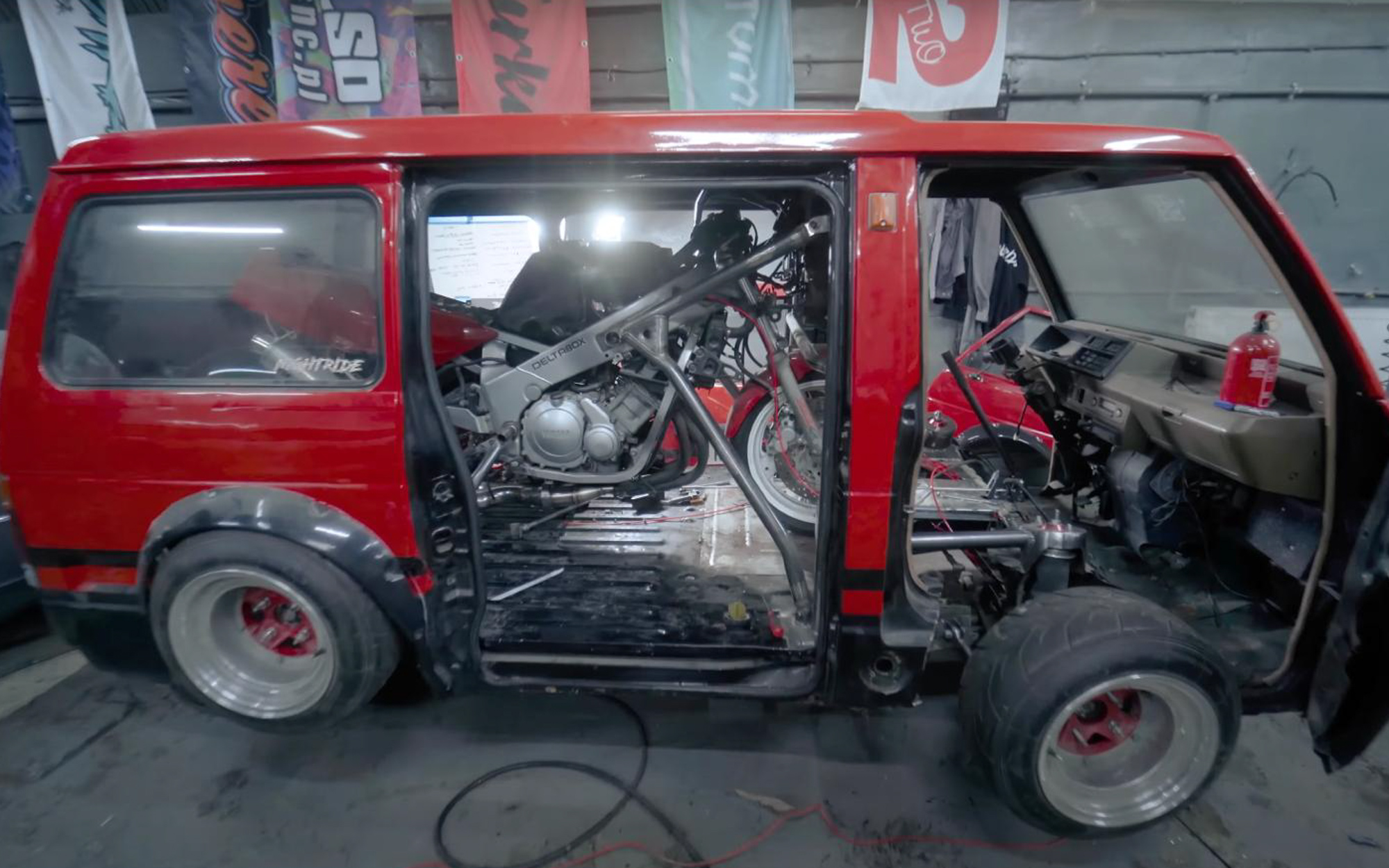 The Internet's Favourite Little Van: Nightride's 'Kevin' - Speedhunters